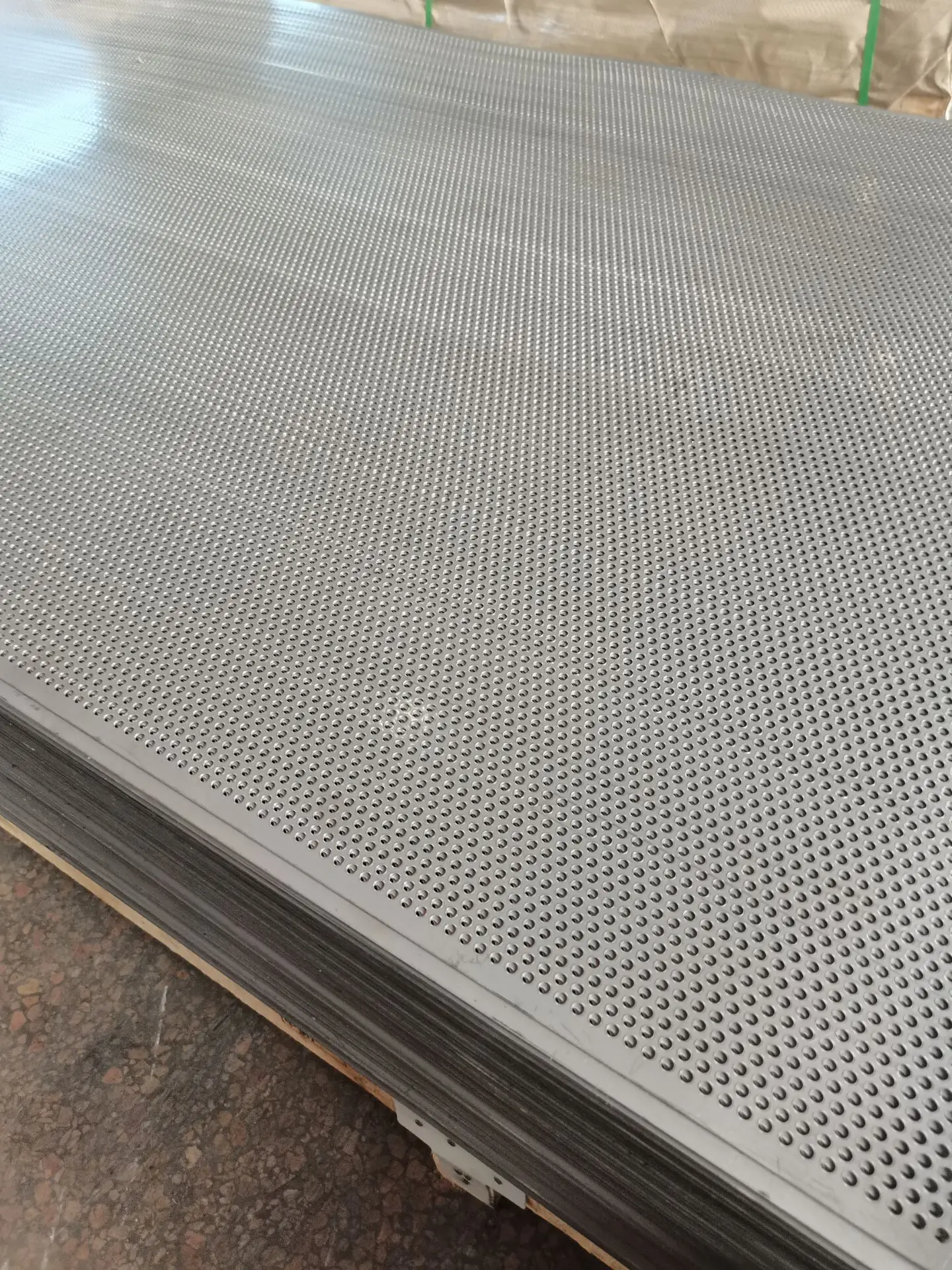 304 Stainless Steel Perforated Metal Sheets Mesh Plate Round Hole ...