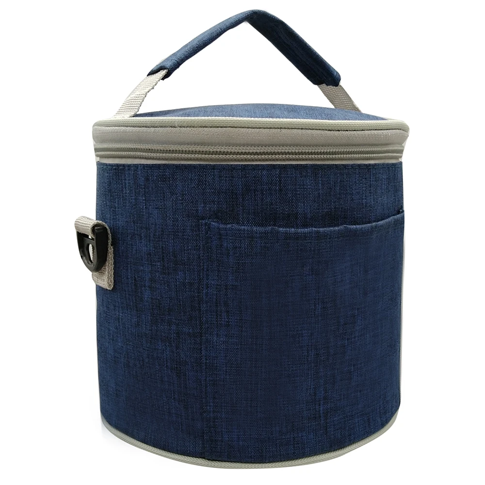 Cylinder Portable Circular Barrel Shape Cooler Wine Bottle Bag Round ...