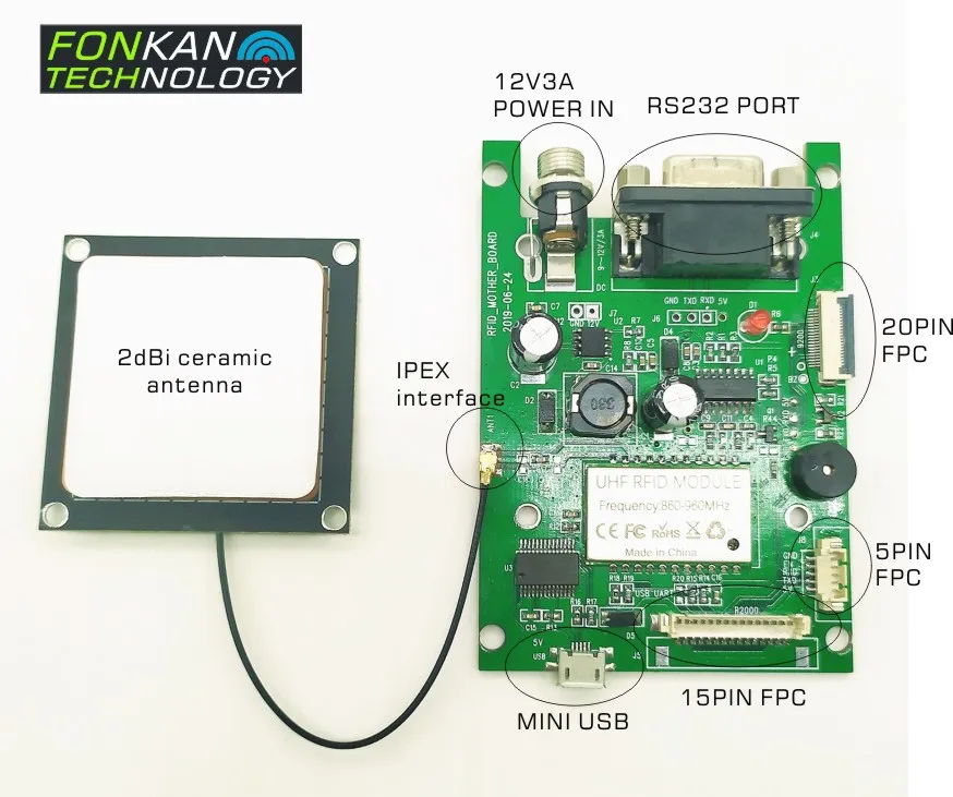 860-960mhz Reader Writer Uhf Rfid Development Kit Rfid Modules With ...