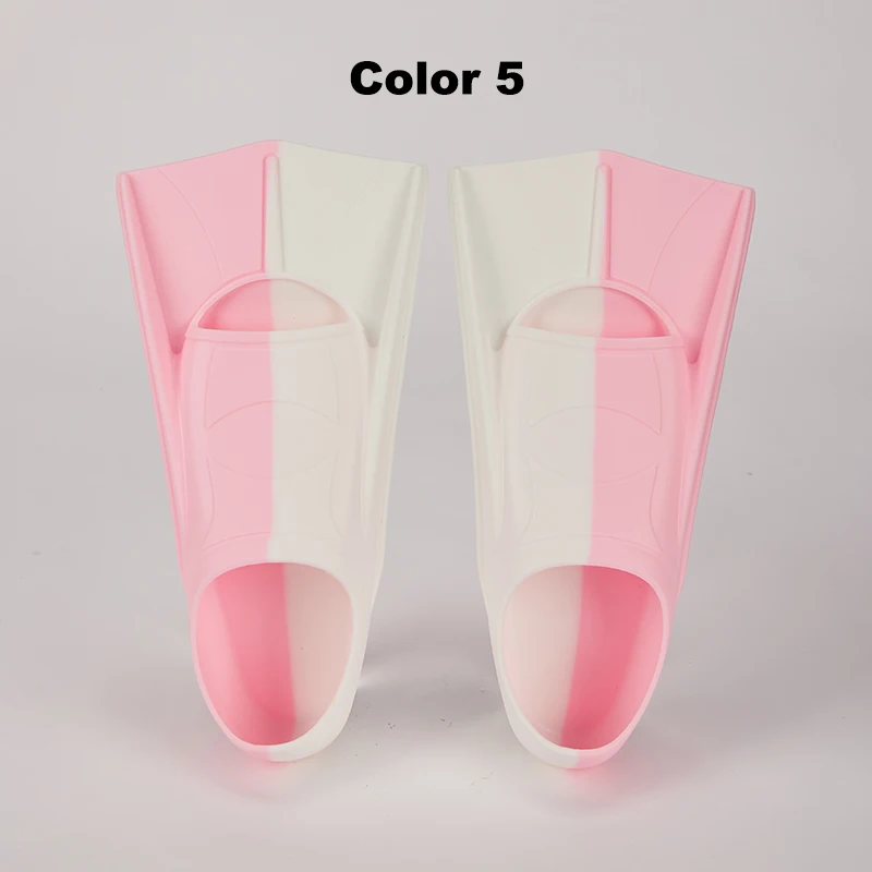 Hot Sell Custom logo Color Soft Silicon Full Foot Diving Fin Wide Size ...