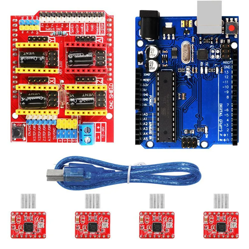 Dorf Auswandern Schlittschuh arduino cnc shield v3 a4988 stepper motor ...