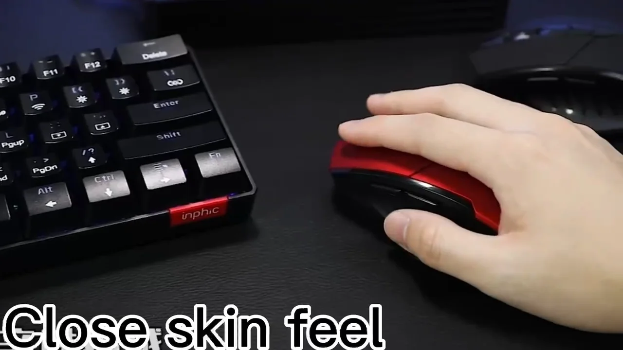 Wireless Mouse Plug And Play 1200dpi Adjustable Receiver Optical ...