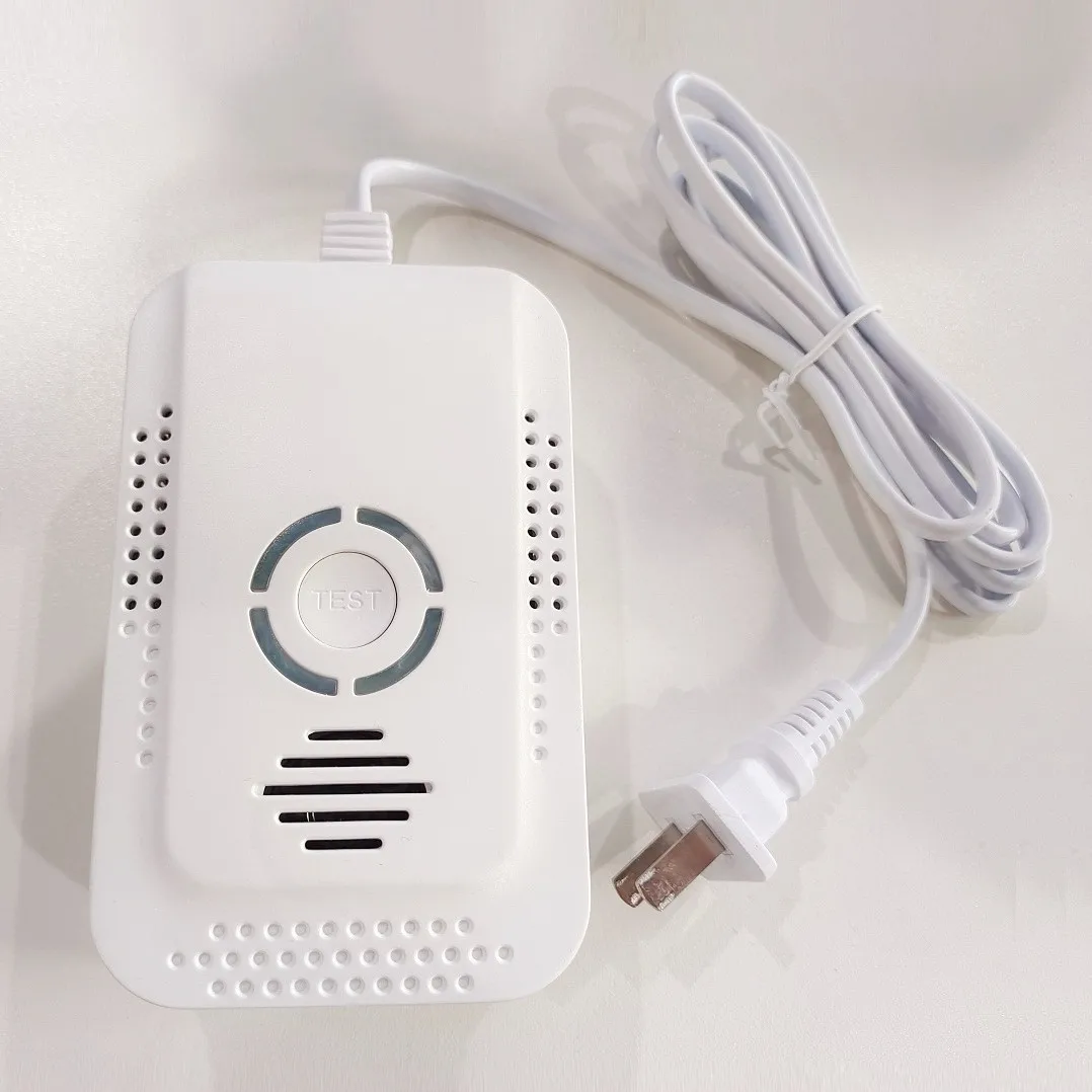 Wall Mounted Cooking Gas Leakage Detector LPG Natural Gas Leak Detector ...