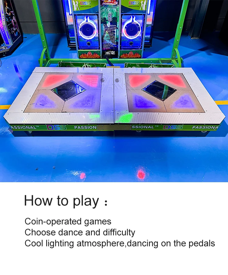 Pump It up Dance Machine - Classic Arcade Game Experience