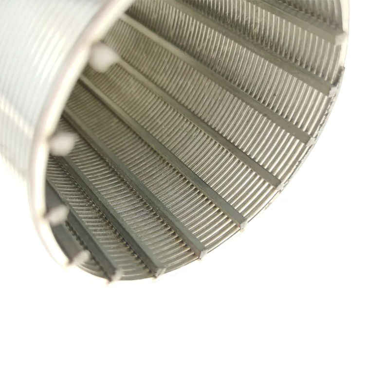 China Stainless Steel Wedge Wire Screen Round Rod With Unique Welding ...