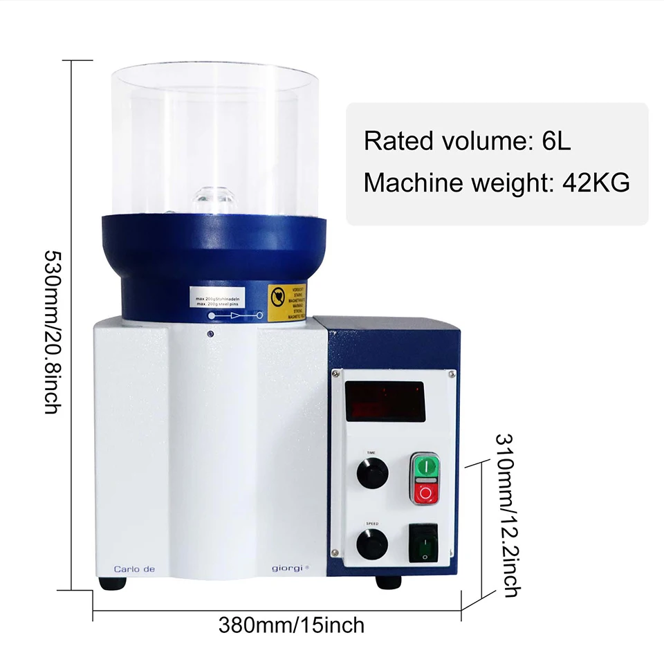 3-in-1 Benchtop Wet & Dry Polisher - Jewelry Polishing Machine