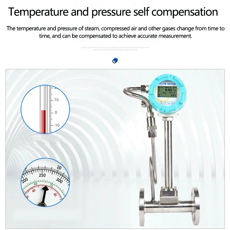 Jiant Factory Price Flow Measurement Flanged Type Multivariable Vortex Flowmeter - Buy 4-20ma ...