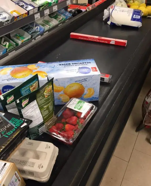 New Design Plastic Supermarket Checkout Grocery Divider Bar