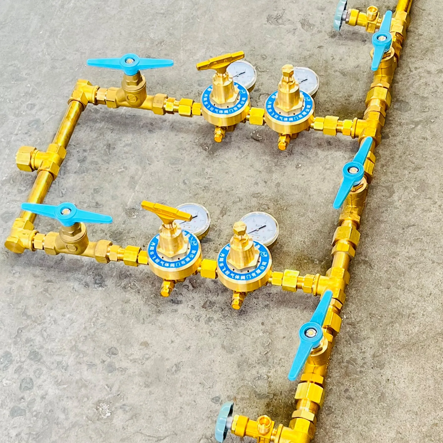 Gas Manifold System Diagram - Efficient Hospital Solutions