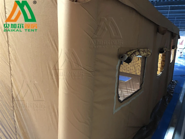 PVC Inflatable Pole Outdoor Camping Tent Transparent Window Tent for ...