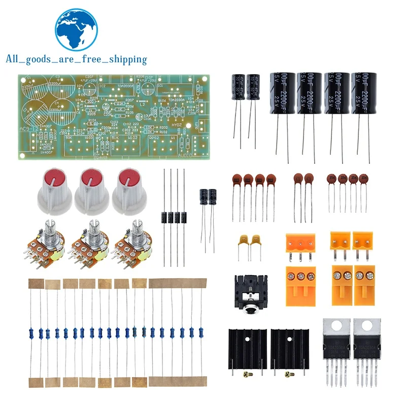 TDA2030A DIY Kit - Dual Channel Power Amplifier for Arduino