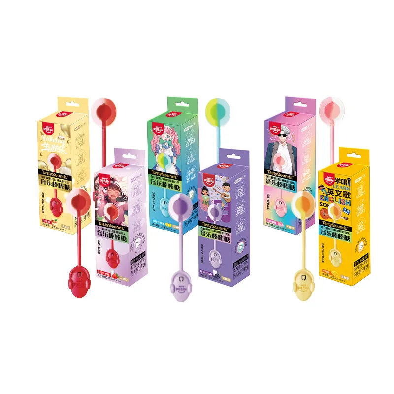 Amos lollipop 12g voice-changing candy singing candy sugar-free music ...