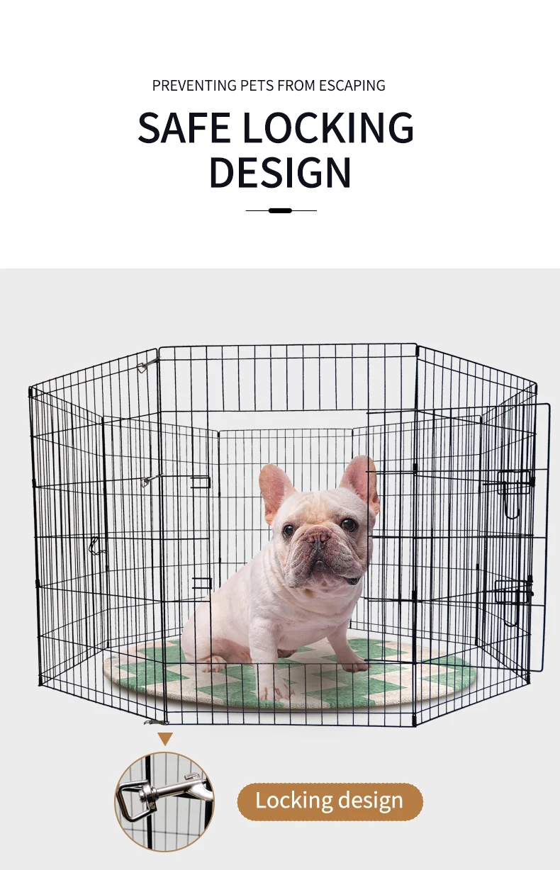 Extra Large Foldable Rabbit Hutch Chicken Run Cage Outdoor Indoor Pet ...