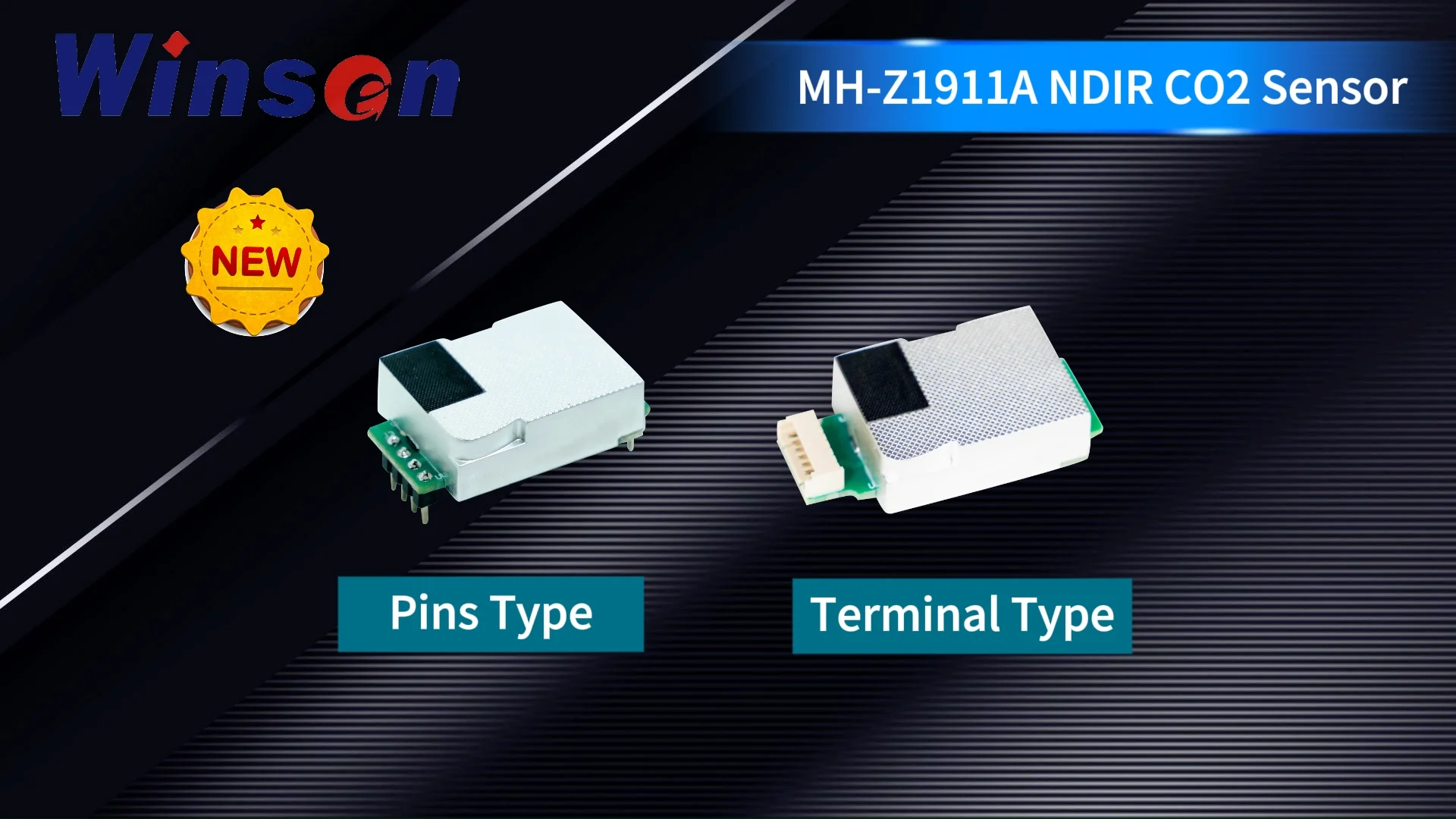 Ndir Mh-z1911a Co2 Carbon Dioxide Gas Sensor Module Iaq Indoor Air ...