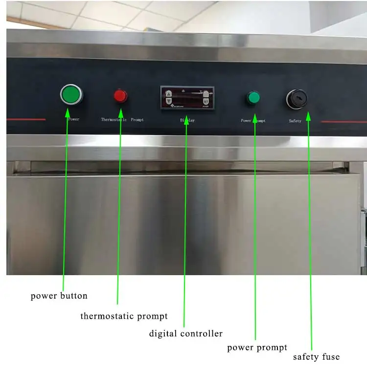 Qianmai Food Warmer Dinner Cart - Efficient Heating Solutions