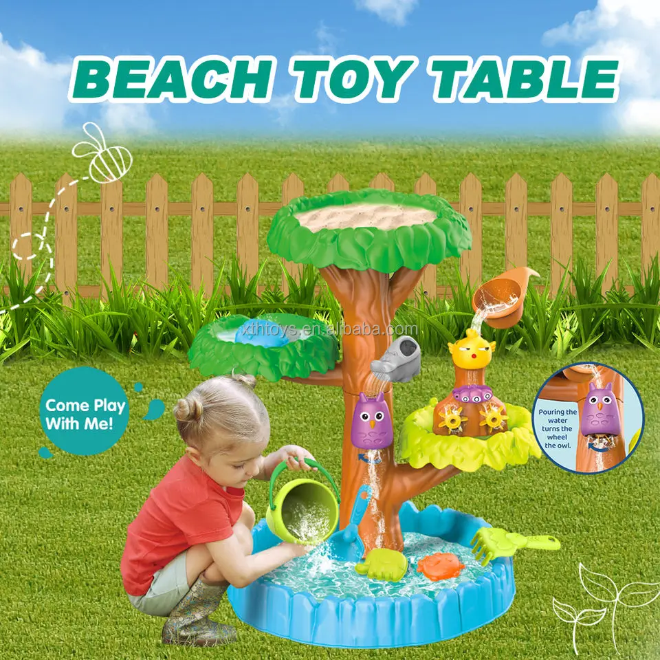 Summer Fun with Sandbox Table & Beach Sand Toys for Kids