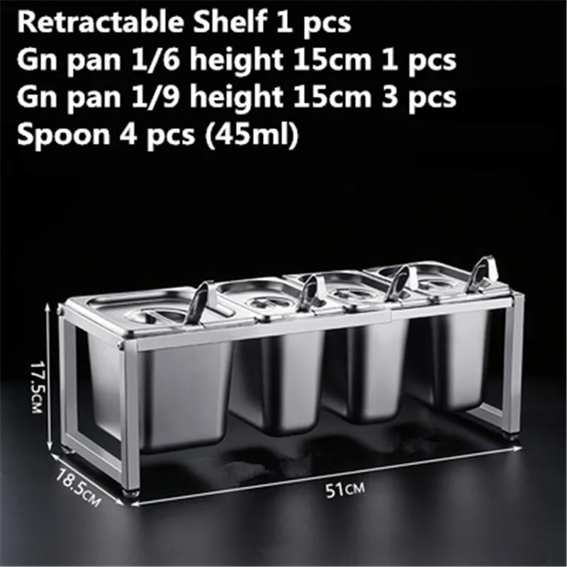 Commercial Rack Serving Buffet Milk Tea Shop Salad Bowl Tray Basin ...