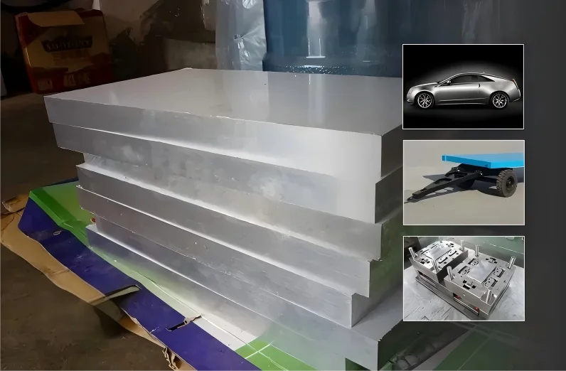 6061 T4 T6 T651 Hot-Rolled Aluminum Block, 7075 Forged Aluminum Block