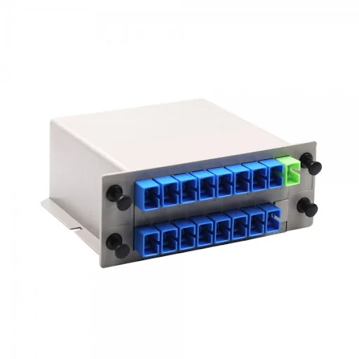 FTTH Cassette Plc Splitter Card Inserting Type 1X4 1X16 LGX Plug-In ...