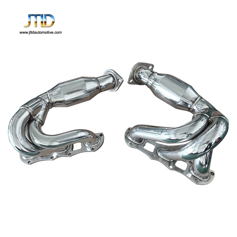 304 Stainless Steel Exhaust Header Manifold for Porsche 981 3.4T