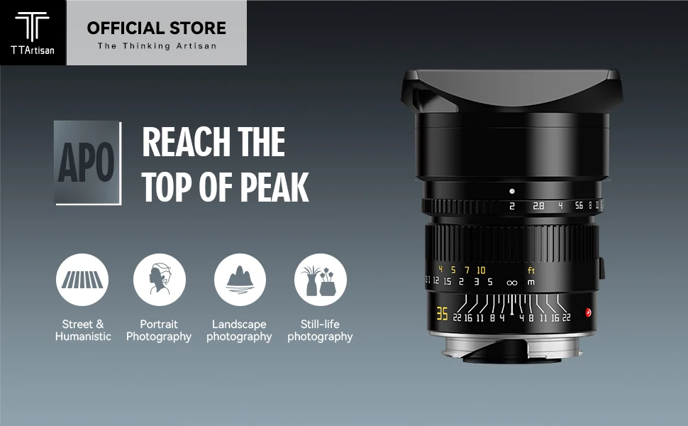 Ttartisan Apo-m 35mm F2 Asph.full Frame Large Aperture Full Frame ...