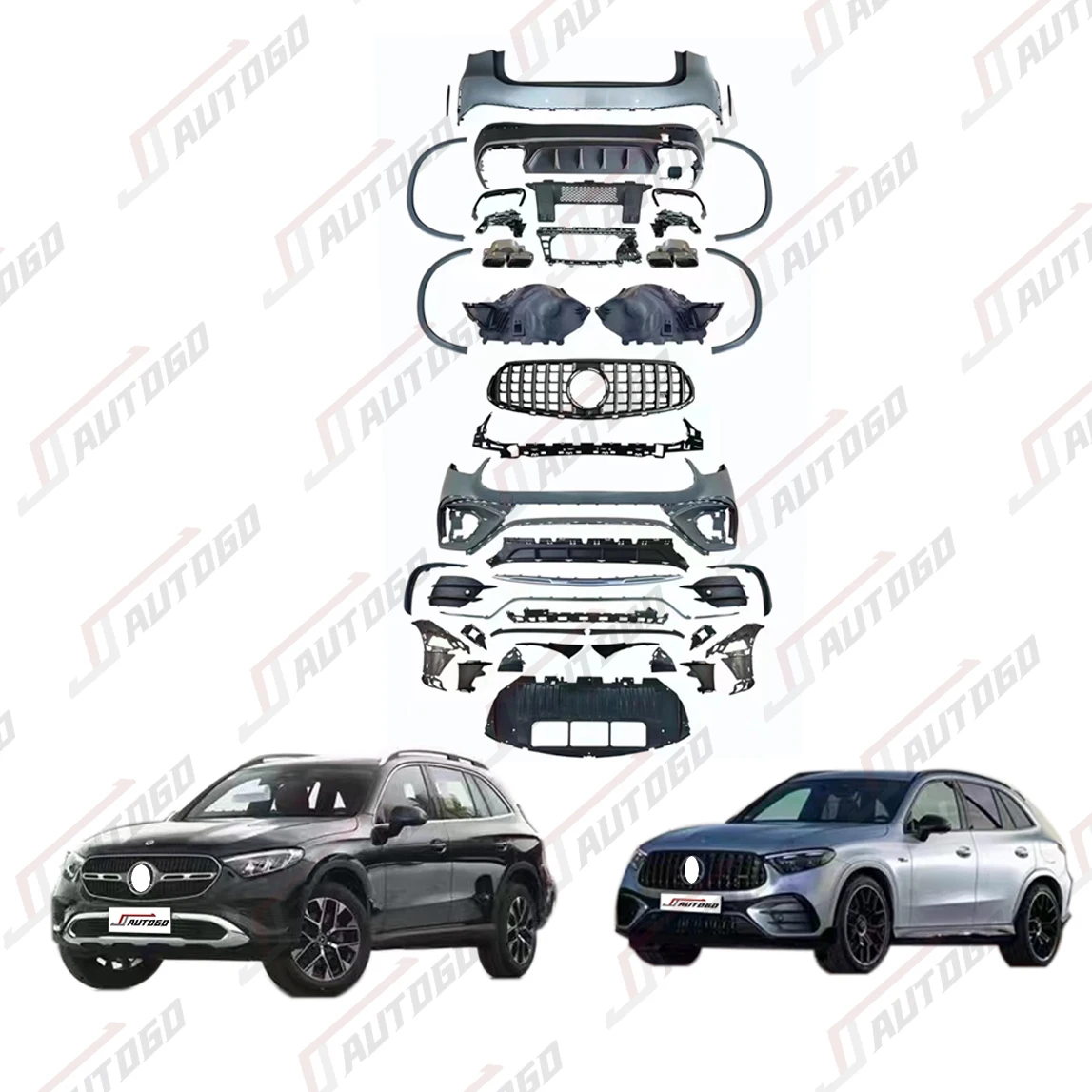 Alibaba.com: AMG Style Body Kit for Mercedes Benz GLC X254 W254 2023 ...
