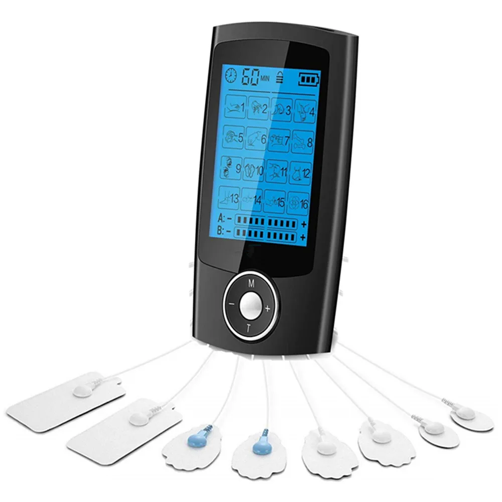 Wireless Tens Ems Machine Muscle Stimulator Mini Massager Heated Tens ...