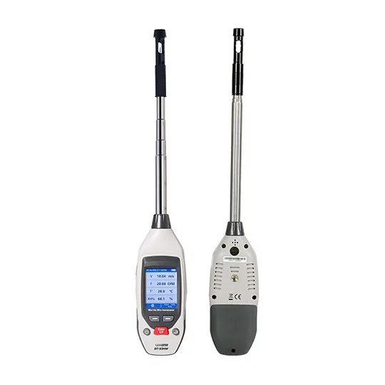 CEM DT-93HW Mini Intelligent Thermal Anemograph - 1 Year Warranty