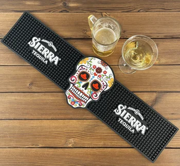 Oem Logo Soft Pvc Custom Rubber Bar Mat Bar Drip Beer Rail Mats Bar ...