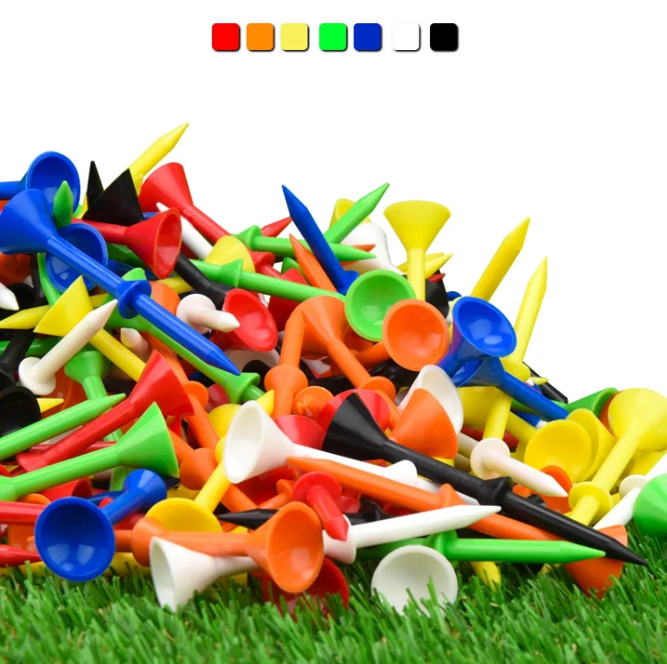 Factory Price Colorful Lines Four Prong Tees 83/70/45mm Custom Package ...