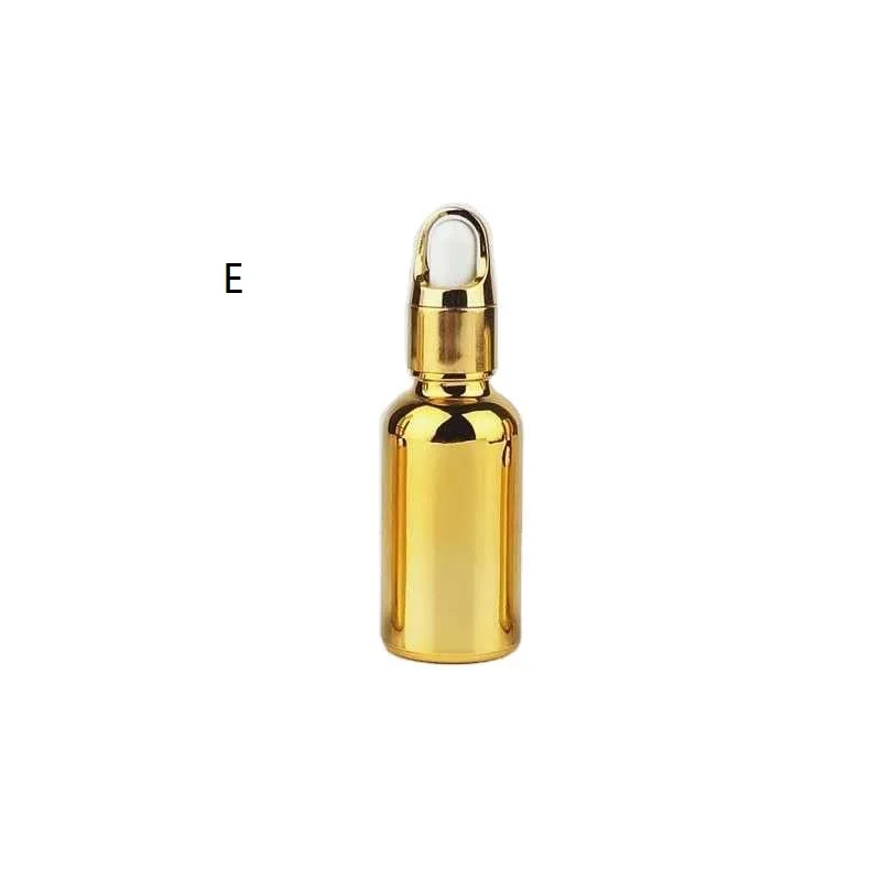 5-100 Ml Gold Plated Luxury Dropper Bottle Cream Jar High Quality Empty ...