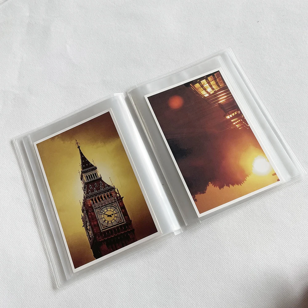3 Pack 48 Pictures Photo Album 4x6 Clear Plastic Blank Album Photo ...