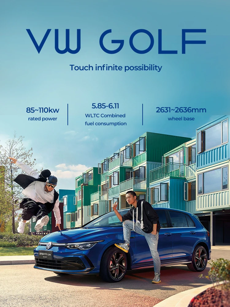 Factory Direct Sale Vw Golf Car Popular Design Used Petrol Vehicle With ...