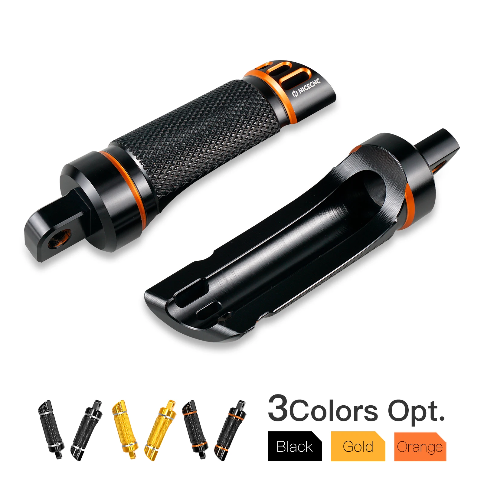 Nicecnc Motorcycle Rear Passenger Footrest for Harley FLTRXS