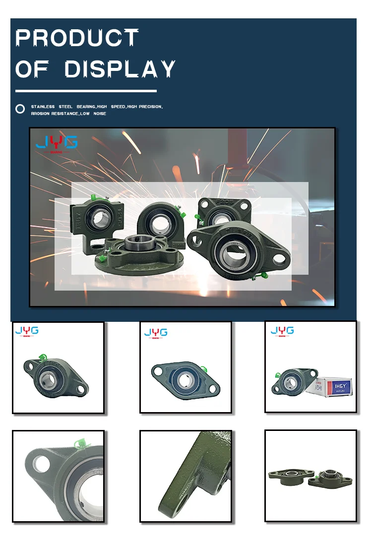 Ucfl Series Bearing Housing Ucfl203 Ucfl204 Ucfl205 Fl207 Pillow Block Bearings - Buy Pillow ...