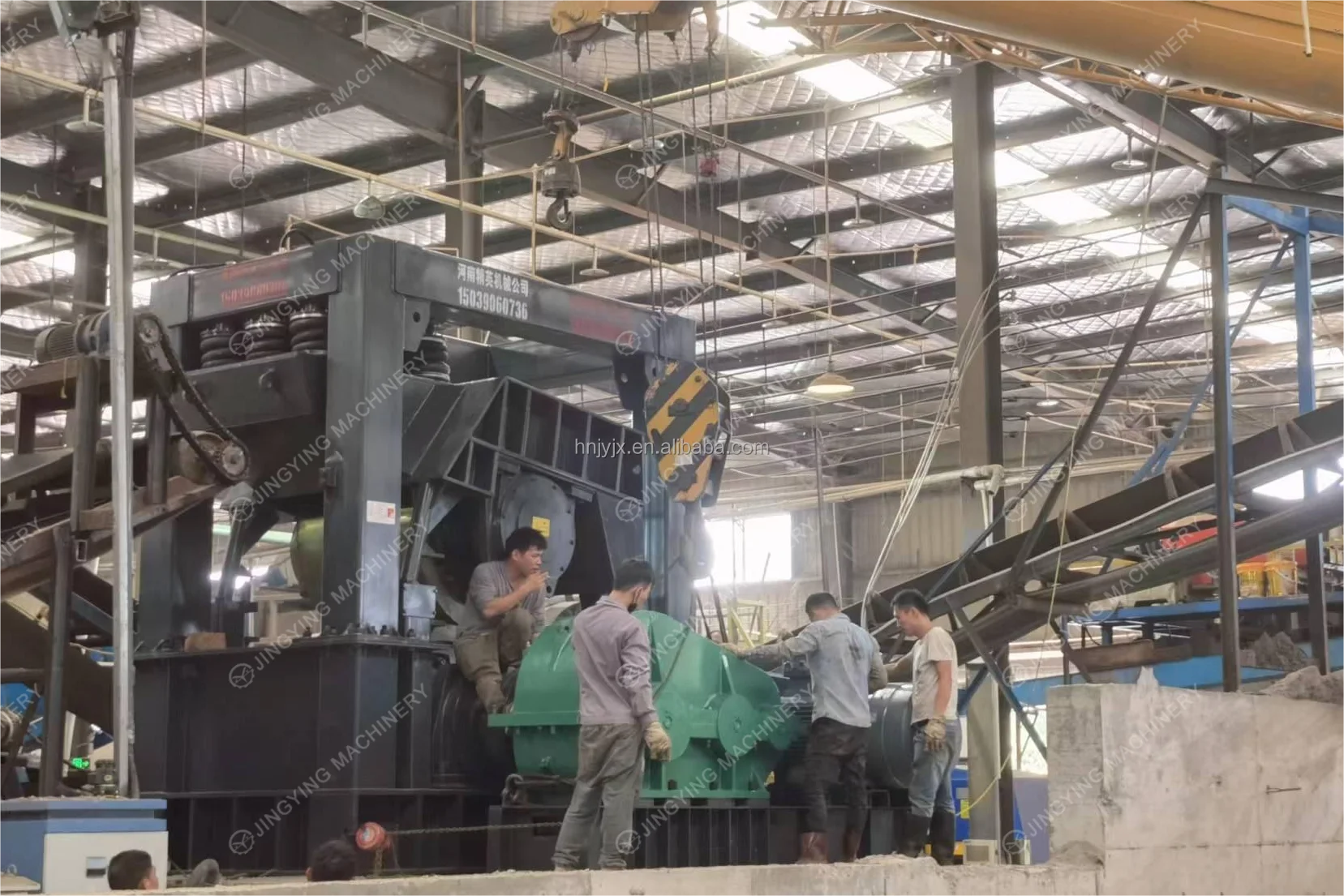 Energy Saving Vertical Type Dolomite Cobblestone Roller Crusher ...