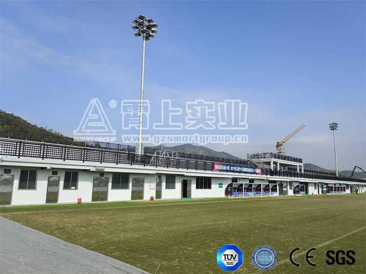 Outdoor Sports Stadium Spectator Stand Aluminum Bleachers Grandstand ...