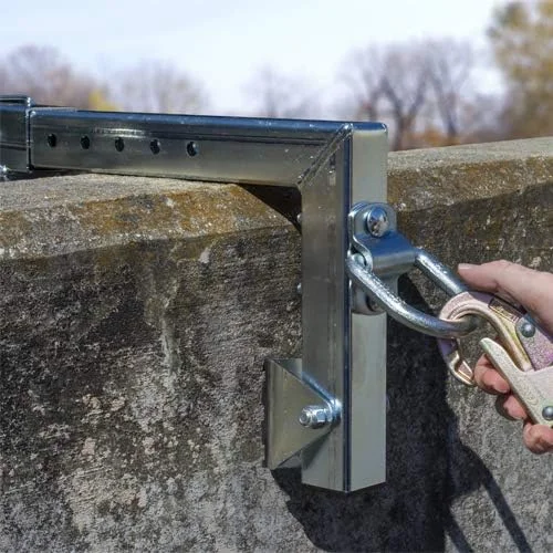 Multi-Purpose Parapet Anchor for Temporary Fall Arrest Anchorage fits ...