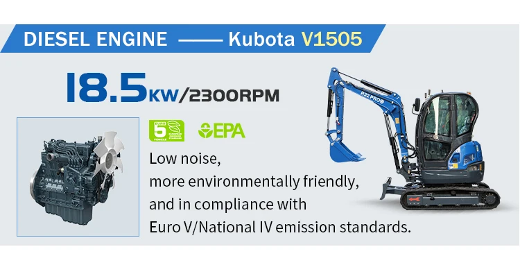 RIPPA Excavator Mini EPA Approved Micro Digger Free Shipping Minibagger ...