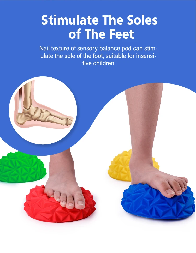 PVC Balance Stepping Stones - Sensory Educational Toys