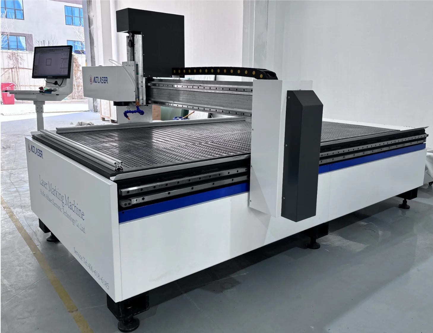 Glass Laser Sandblasting Etching Machine Customize Elevation Glass ...