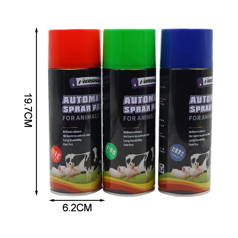 Marking Crayon for Animal Distinguishing - Green Blue Red