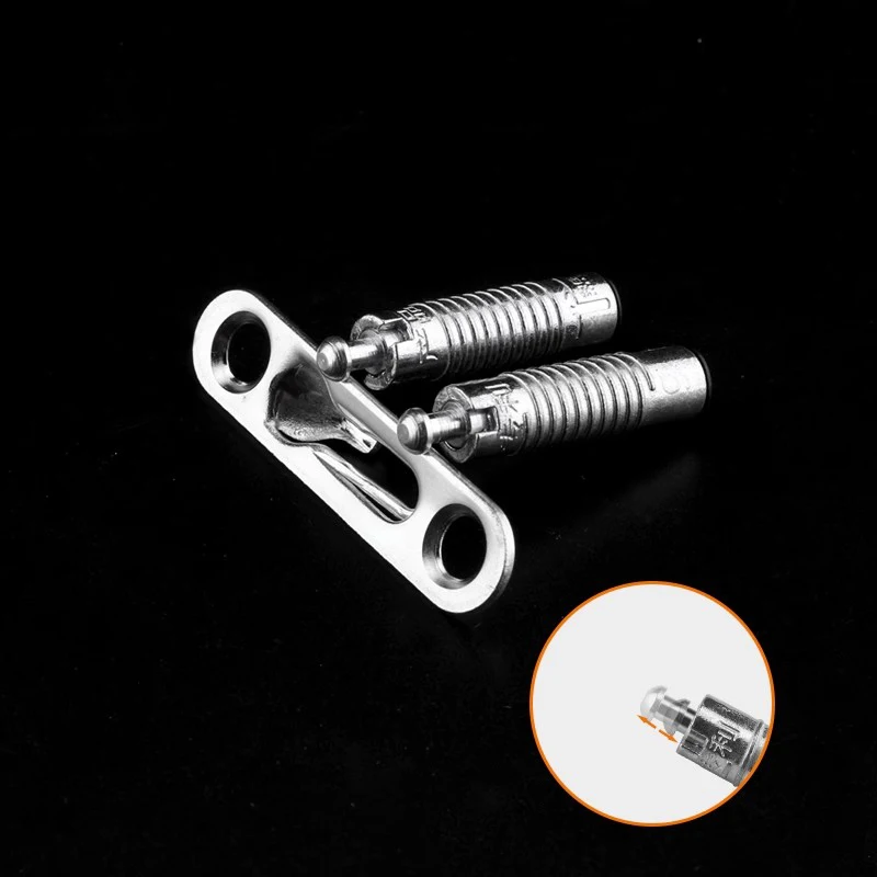 Plate Type Concealed Three in One Connector - Durable & Versatile