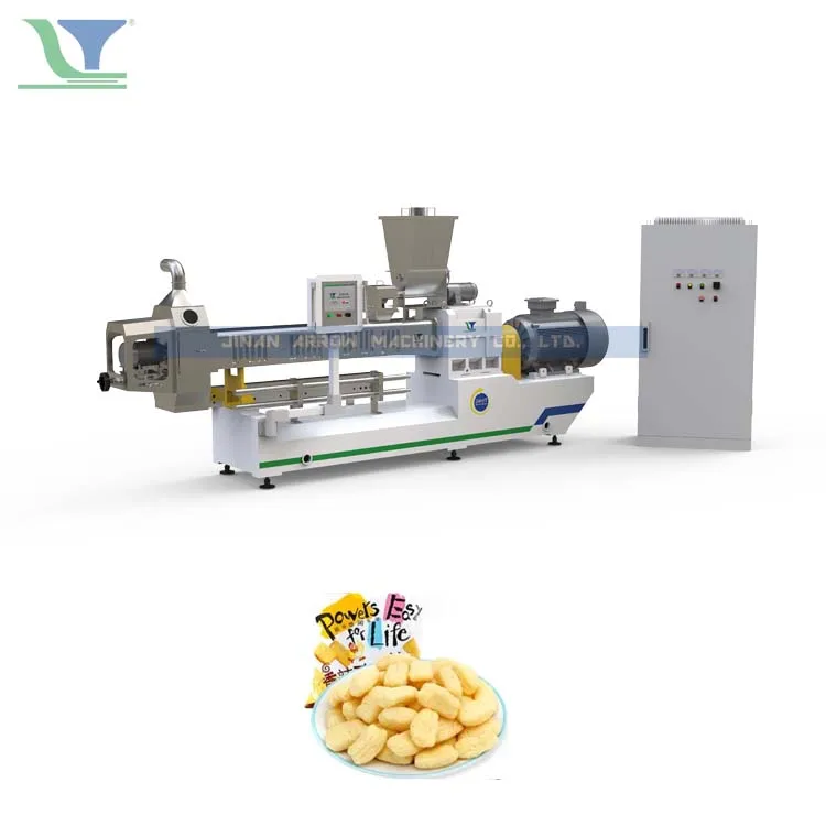 High Productivity New Design Twin Screw Extruder Snack Machine - Buy ...