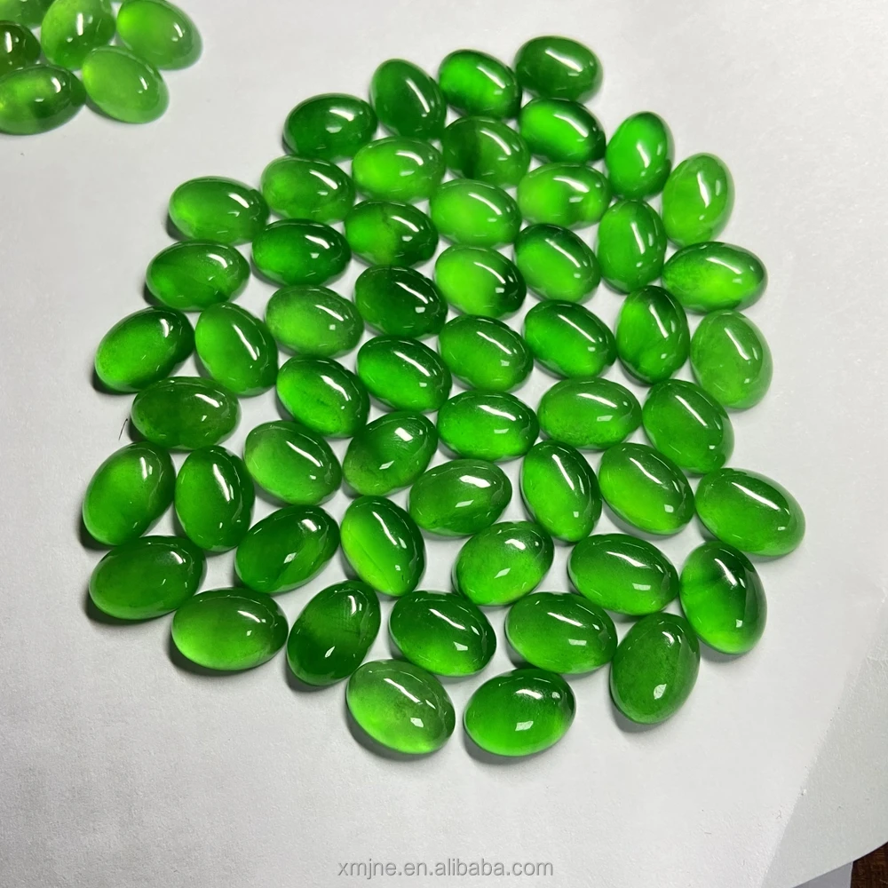 Myanmar Natural Green Jade Jadeite - HQ GEMS Loose Gemstone