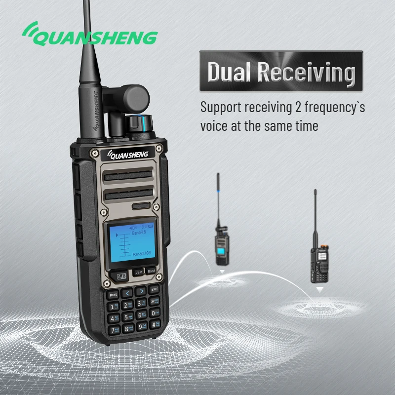 Quansheng TK11 Ver.2 - Multi Band Walkie Talkie with Air Band
