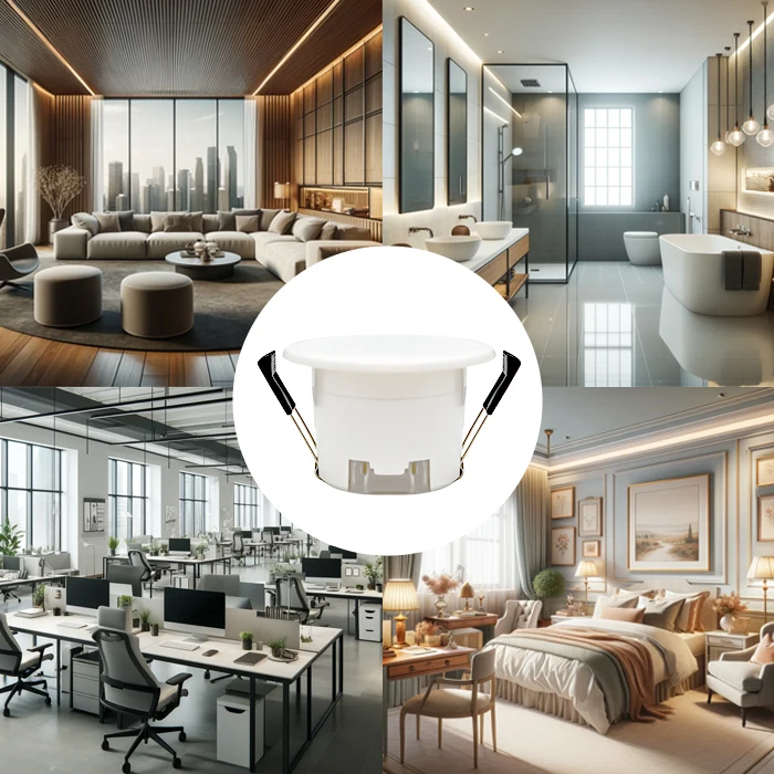 Ceiling Recessed Mounted Smart Sensor Switch Human Body Presence ...