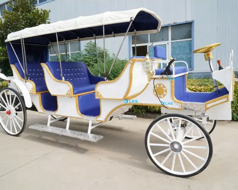Princess Wedding Horse Buggy/cinderella Pumpkin Horse Carriage ...