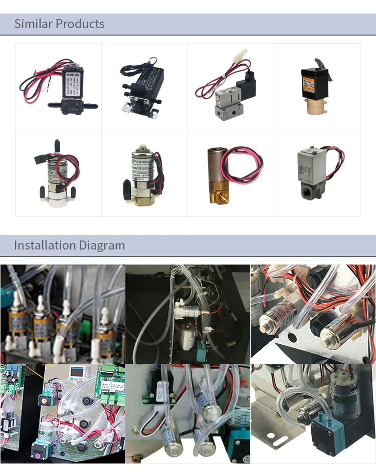 Original 3-Way Solenoid Valve for Flora Inkjet Printer