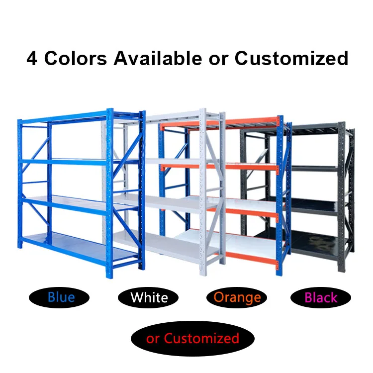 Customized Warehouse Boltless Metal Assembly Storage Steel Shelves ...